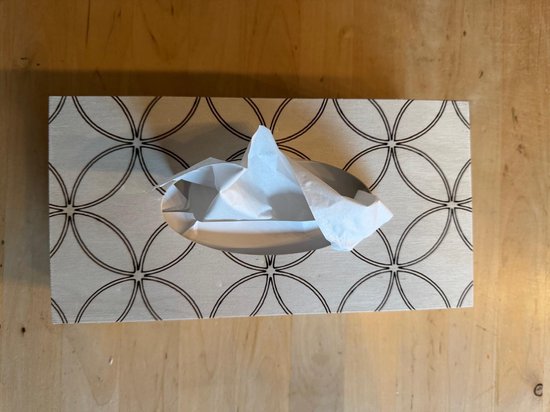 Tissuebox - Tissuedoos - Tissues - Tissuebox houder - Artistieke omdoos ...