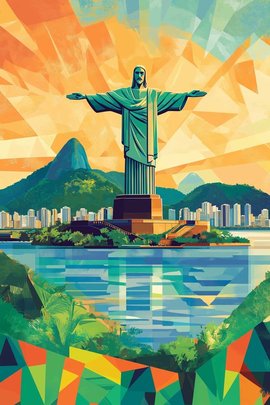 Rio de Janeiro Poster | Christ the Redeemer Poster | Christus de ...