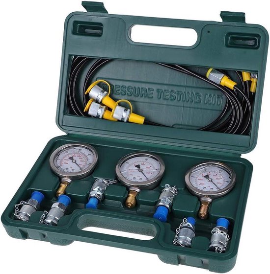 Graafmachine hydraulische druktestkit met testslang - hydraulische ...