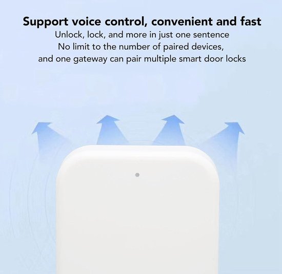 Smart WiFi Gateway voor TTLock App Voice Control - Afstandsbediening ...