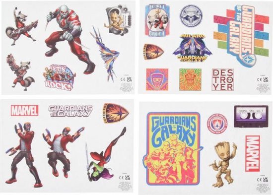 Marvel: Guardians of the Galaxy - Gadget Decals | bol