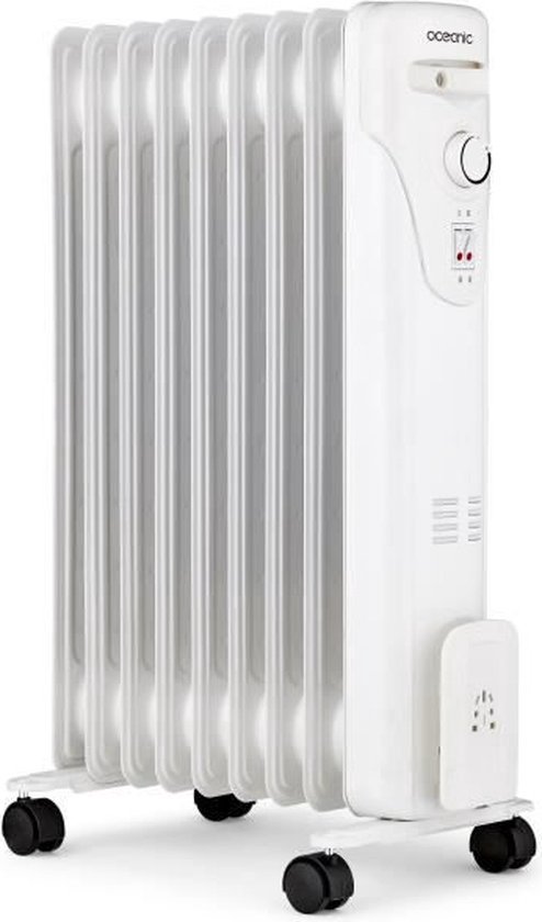 Radiator van elektrische oliebad - 2000 Watt - Oceanic - 3 Powers - 9 ...