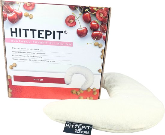 Hittepit Nek Kussen - Pittenzak voor spier- en nekklachten - 38 x 14 cm ...