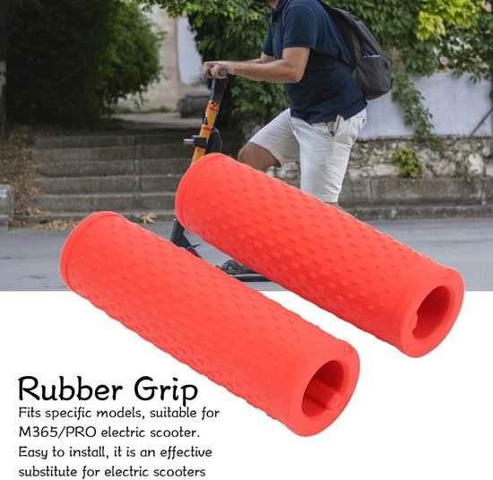 Fiets- en Scooter Handvatten met Elektrische Scooter Handvat Cover voor ...