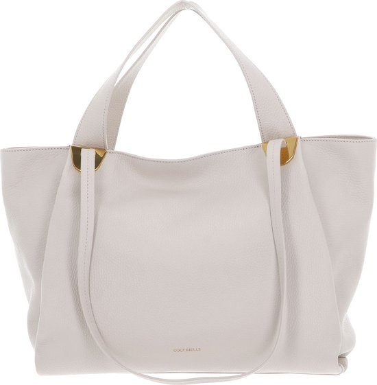 COCCINELLE Leren Handtas Schoudertas Oliver Handbag Grained Leather ...