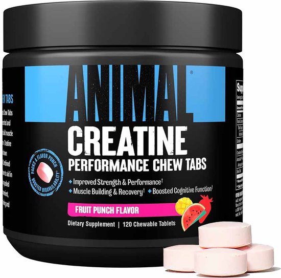 Creatine Chews 120chewables Lemon Ice | bol