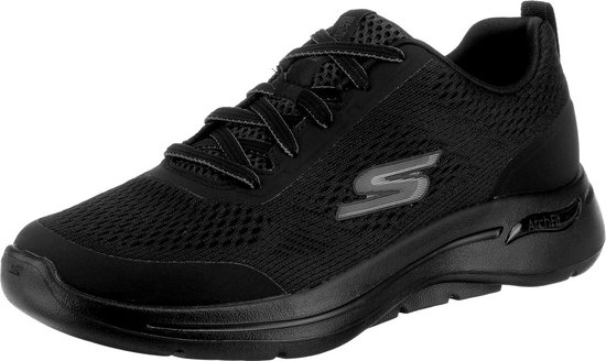Skechers Go Walk Arch Fit 216116-BBK, Mannen, Zwart, Sneakers, maat: 43 ...