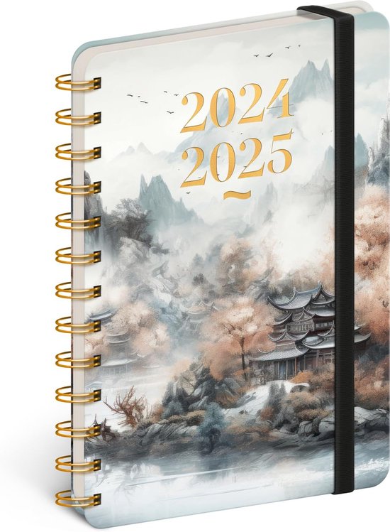 Agenda élégant et compact 2024-2025 pour une planification hebdomadaire ...