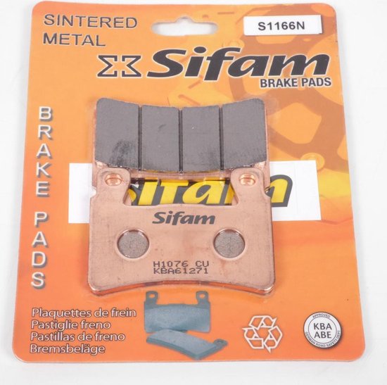 sifam remblok voor motor hyosung 700 st7 custom 2010 tot 2015 av nieuw ...