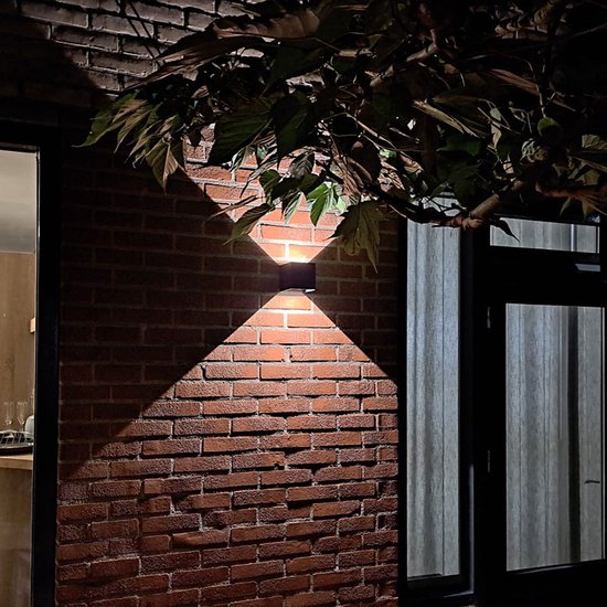 D'Lite LED Wandlamp Elingen Aluminium Zwart 4.9W 480lm - 830 Warm Wit ...