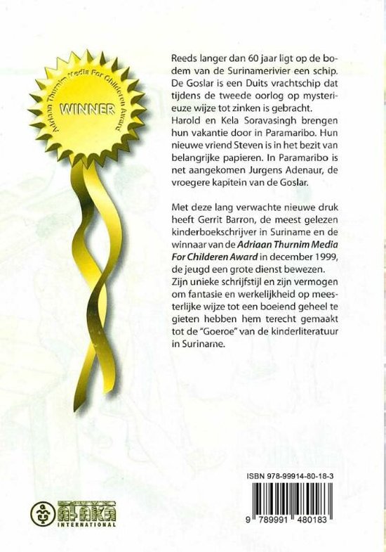 Het geheim van de Goslar, Gerrit Barron | 9789991480183 | Boeken | bol