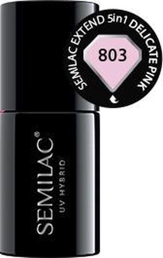 Semilac___Extend_5in1___Delicate_Pink_803___builder_gel___Rubber_Base ...