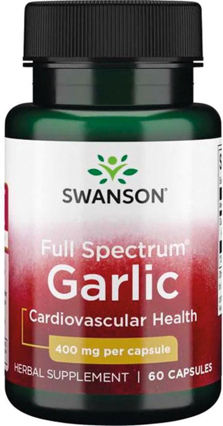 Swanson Health Full Spectrum Garlic (CLVS) 400mg | bol.com
