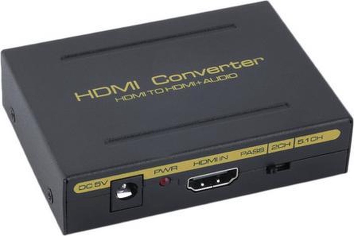 bol.com | Digitale HDMI naar optical Audio/Analoog Stereo L/R converter ...
