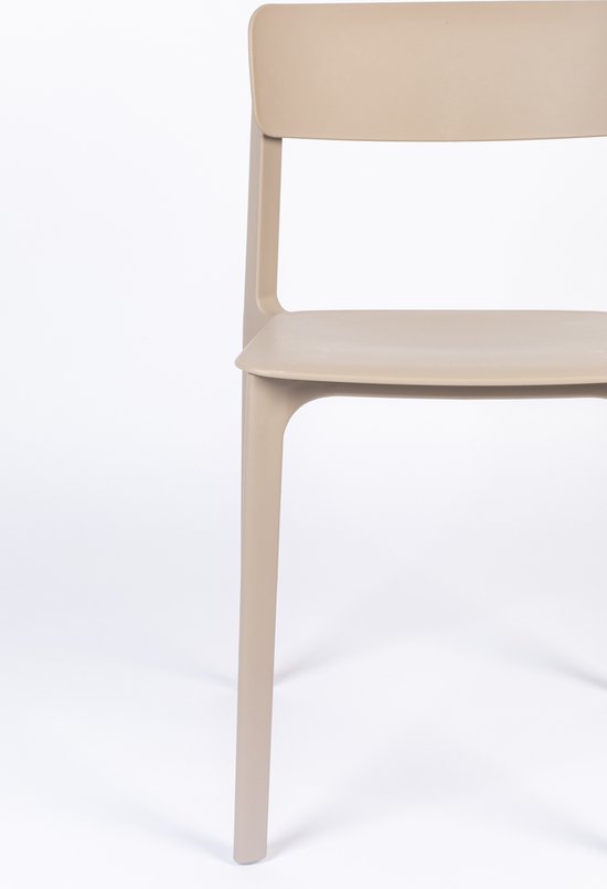 ANLI STYLE CHAIR CLIVE LIGHT BROWN | bol