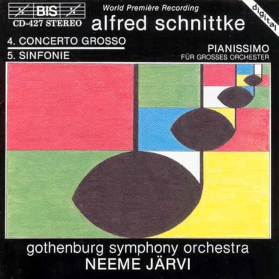 Gothenburg Symphony Orchestra - Schnittke: Concerto Grosso - 5. Sinfonie (CD), Neeme... | bol.com