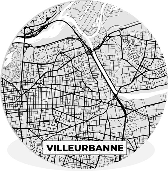 Wall Circle - Wall Circle Indoor - Map - City Map - Villeurbanne - Map ...