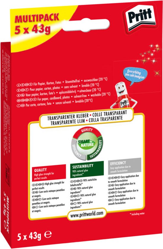 Pritt Original 5x43 g | bol.com