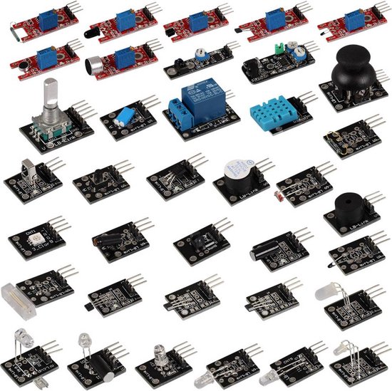 Joy-it CR-1381181 Sensor-Kit Geschikt voor Arduino, Arduino Uno, Raspberry Pi® 1 stuk(s) | bol.com