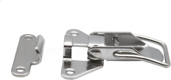 Eierkistsluiting - Spansluiting RVS 304 - 35x36mm - 2 stuks | bol