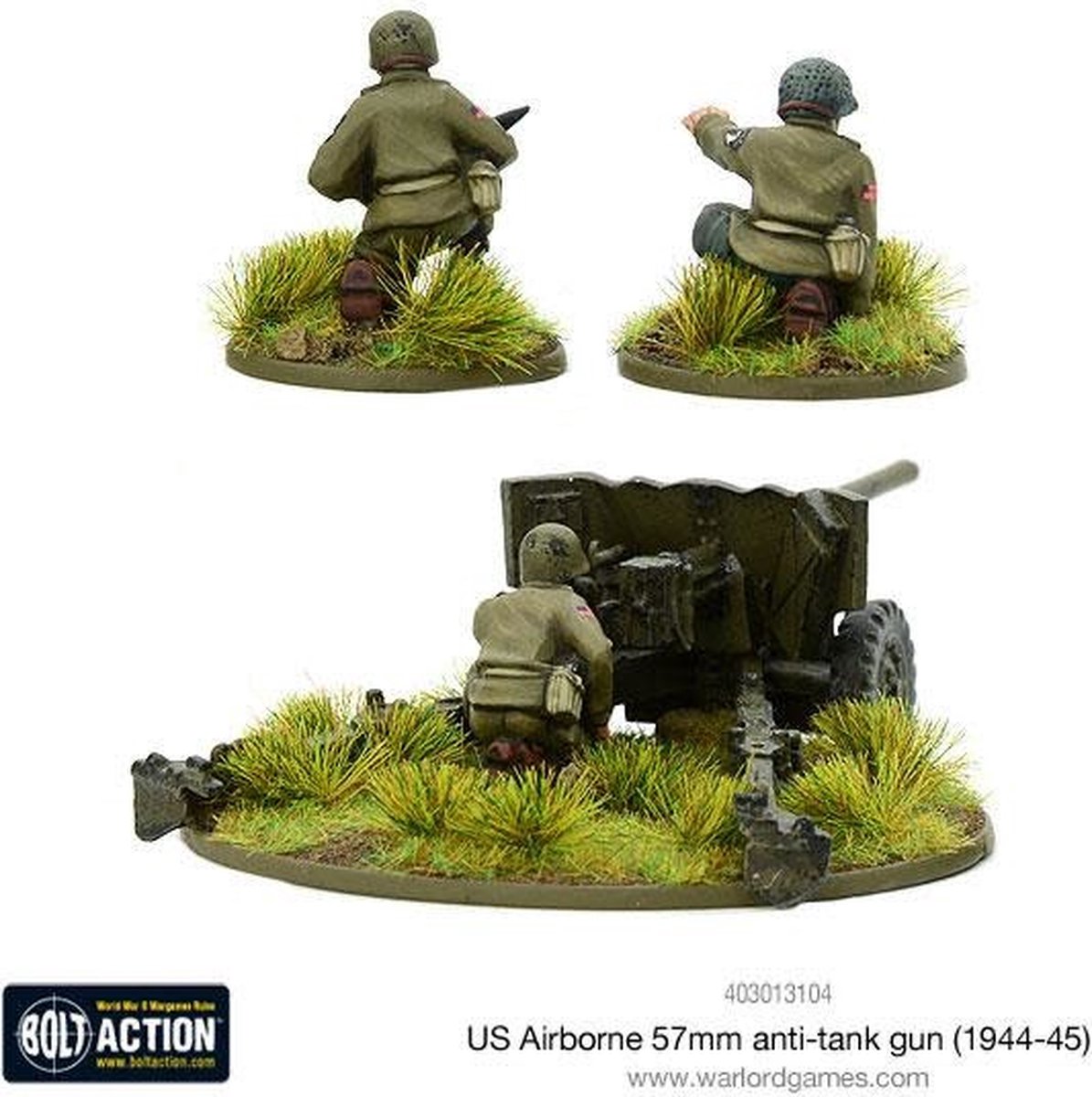 US Airborne 57mm anti-tank gun (1944-45) | bol.com
