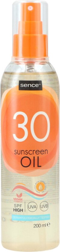Sence Zonnebrand Olie SPF 30 Spray 200 ml | bol