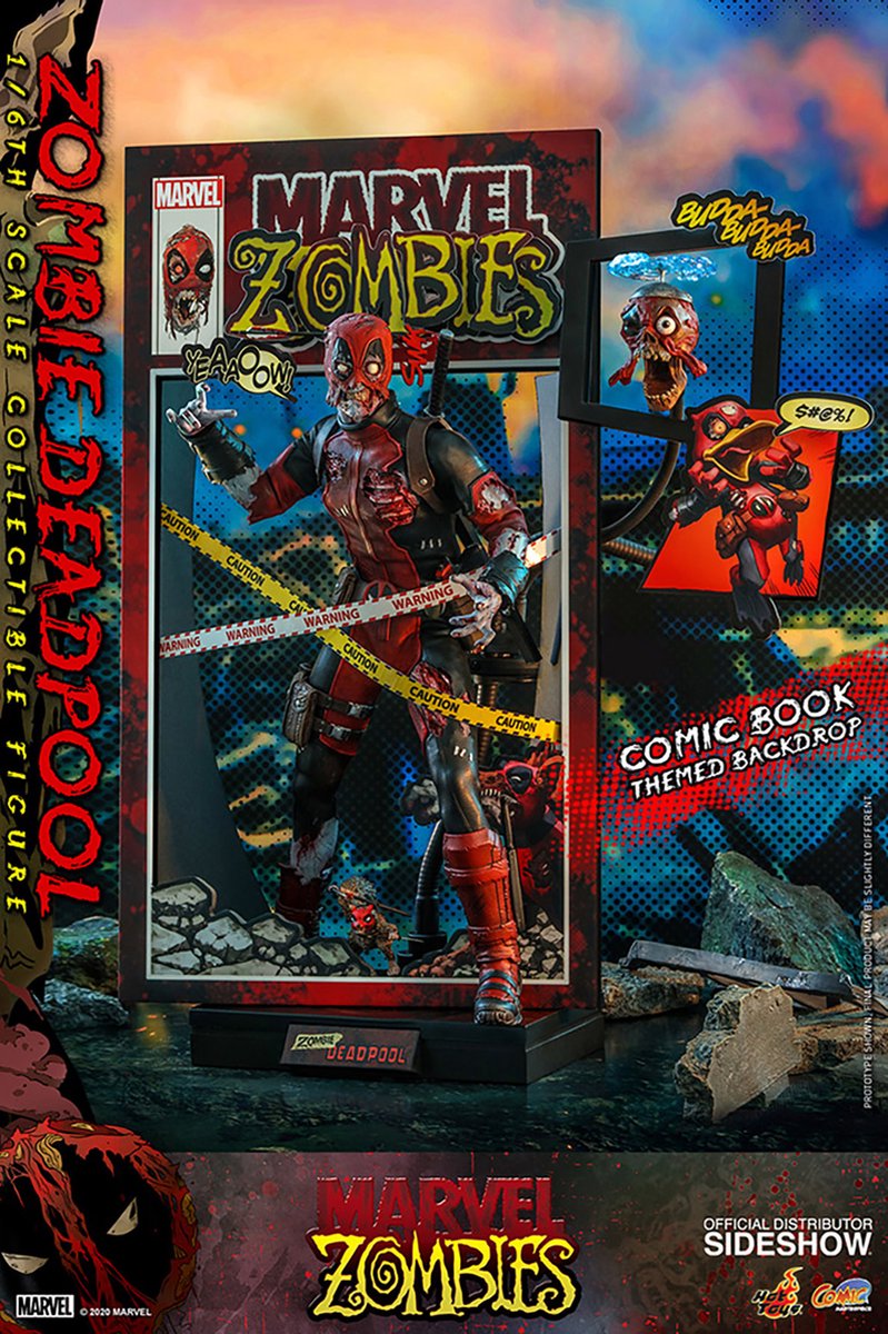 Marvel: Zombie Deadpool 1:6 Scale Figure | bol.com