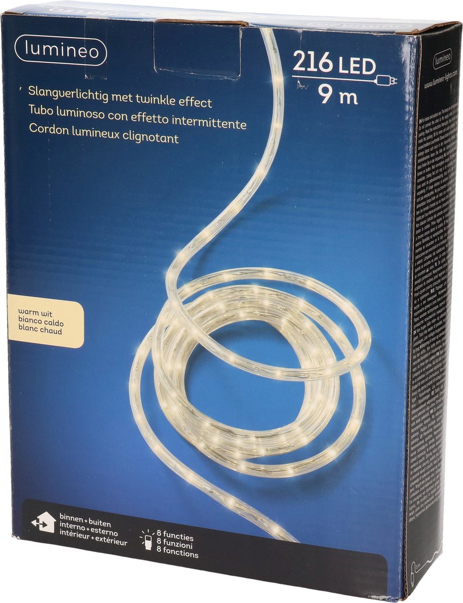 Lichtslang - Warm wit - 9 meter | bol.com