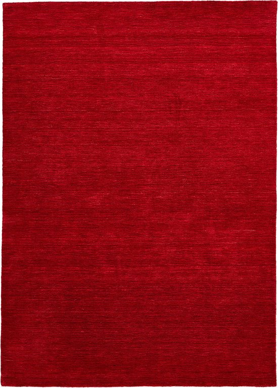 MOMO Rugs Panorama Uni Red Vloerkleed - 200x300 - Rechthoek - Laagpolig ...