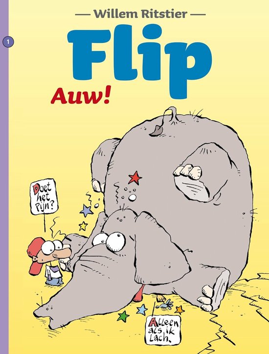 Flip 01. auw!, Willem Ritstier | 9789070060817 | Boeken | bol