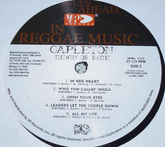 Reign of Fire, Capleton | LP (album) | Muziek | bol.com