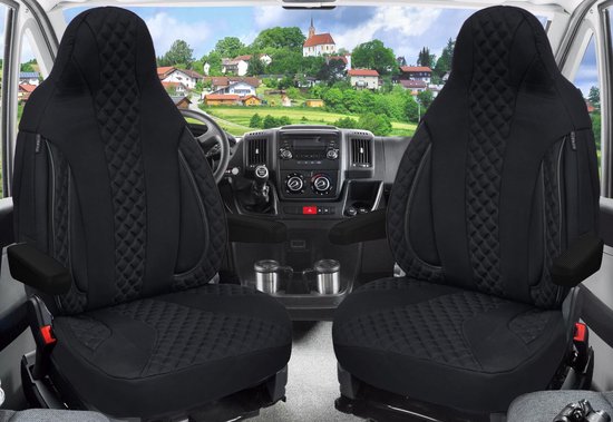 Stoelhoezen voor Mercedes Sprinter W902 bestelbus in pasvorm, set van 2 ...