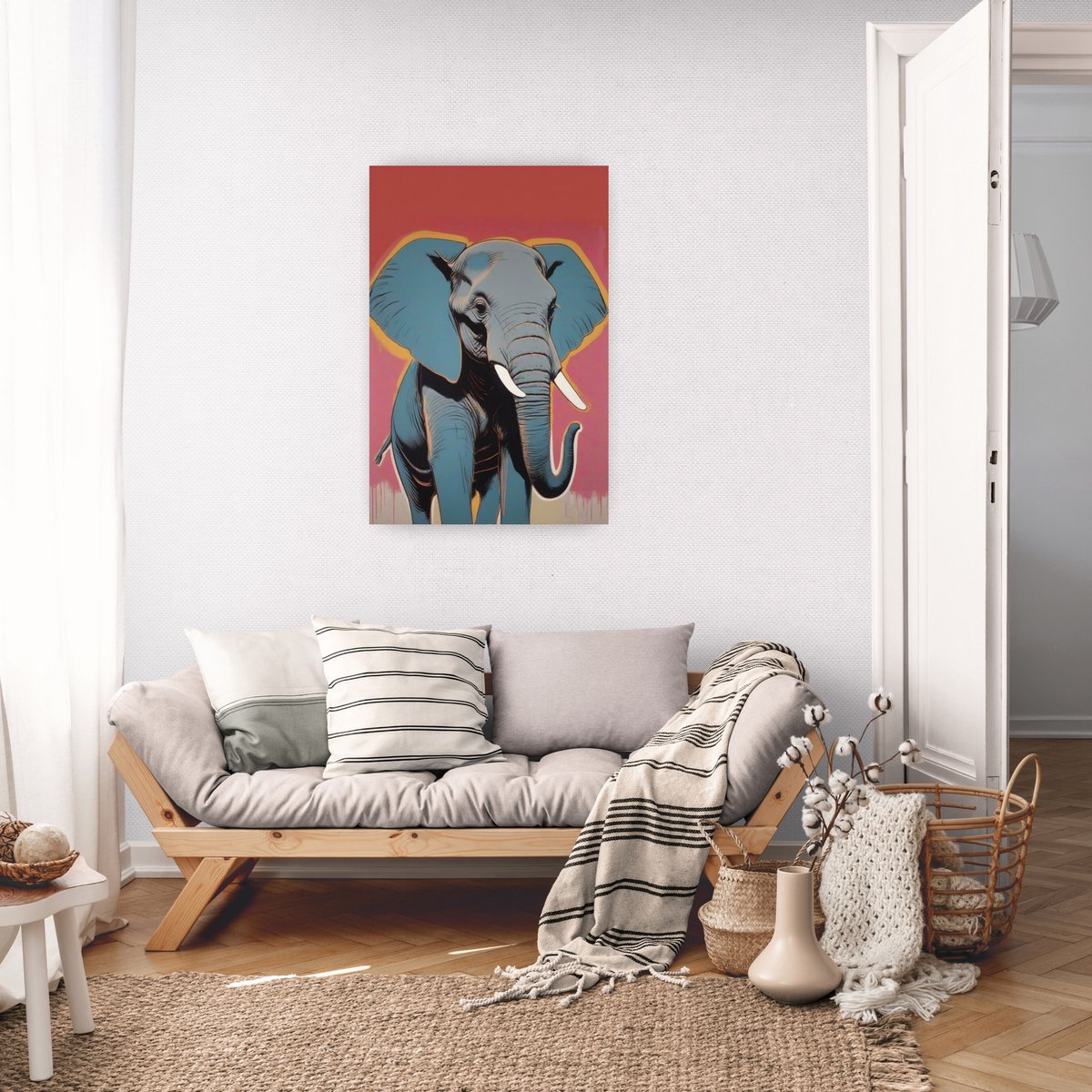 Andy Warhol olifant - Olifant poster - Posters olifant - Warhol ...