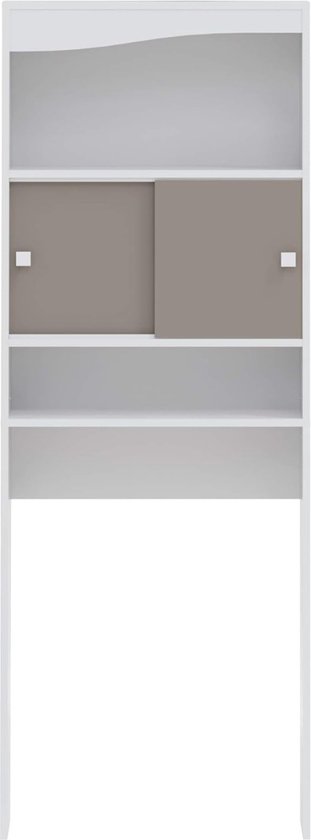 Wasmachine Kast - Wasmachine Ombouw Opbergrek 3 Schappen - Wasmachine ...