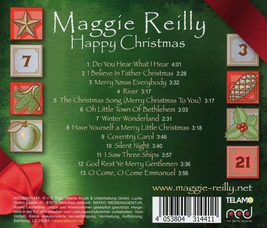Maggie Reilly - Happy Christmas (CD), Maggie Reilly | Muziek | bol