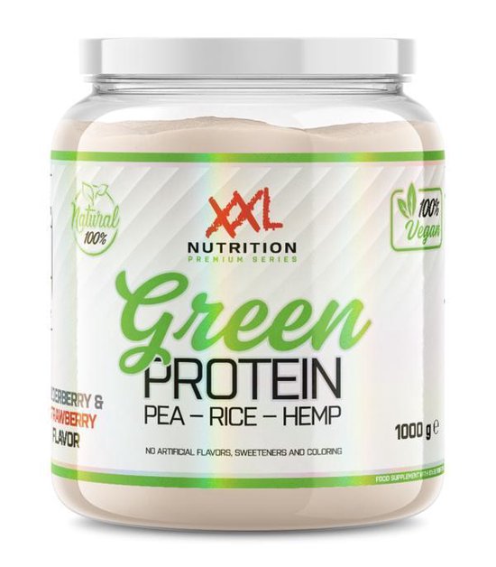 XXL Nutrition Green Protein - Vegan Proteïne Poeder / Vegan Proteïne ...