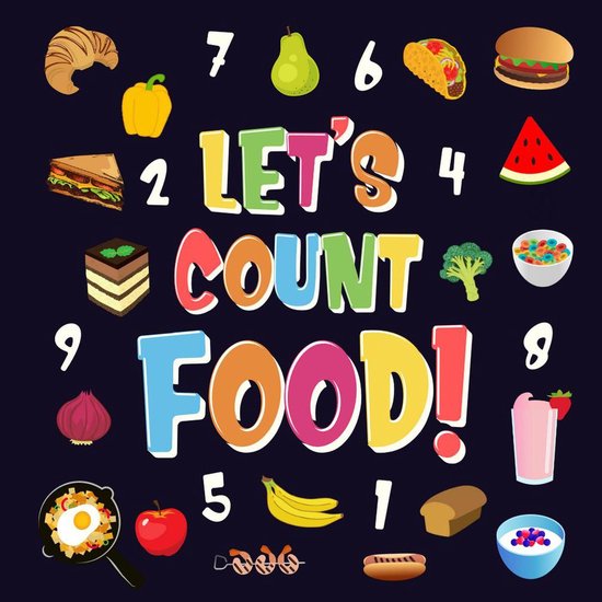 Counting Books for Kindergarten 3 - Let's Count Food! Can You Find ...