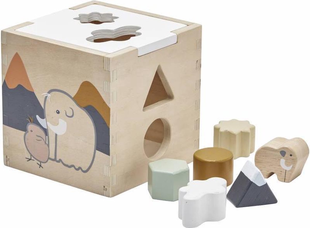Kid's concept blokkendoos met vormpjes Neo | bol.com
