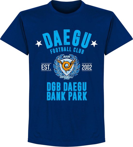 Daegu Established T-shirt - Navy Blauw - XL | bol