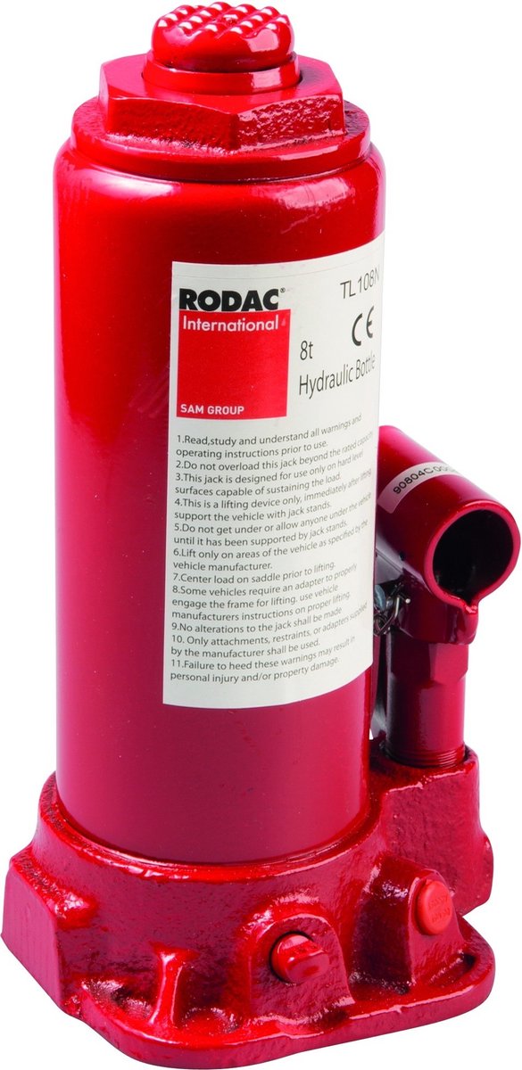 RODAC Pot jack hydraulique 8 tonnes TL108N | bol.com