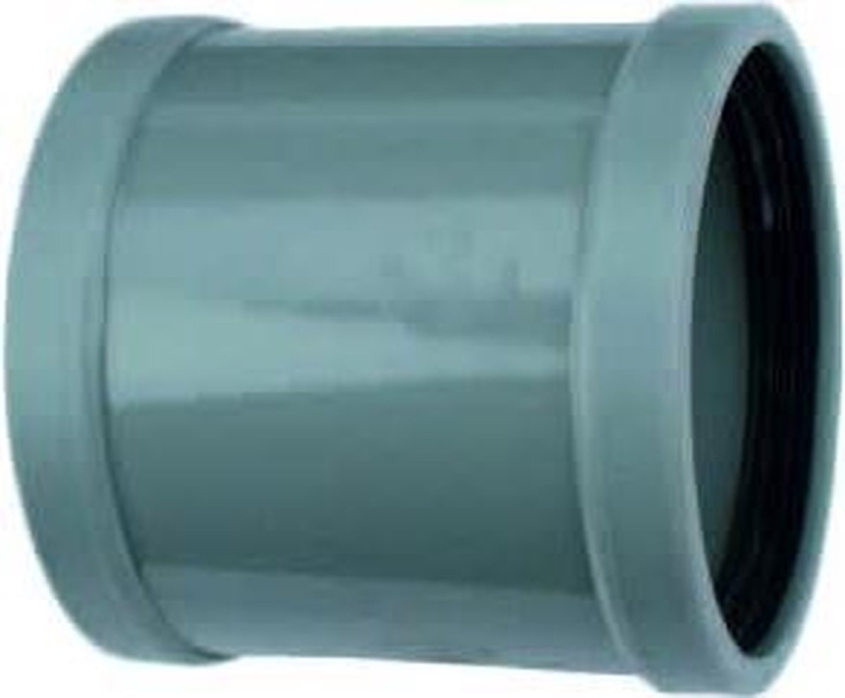 PVC Overschuifmof 2 x manchet 75mm Wavin | bol.com