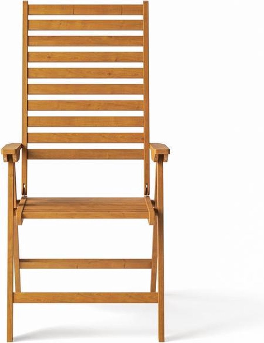 Tuinstoel Verstelbaar Hard Hout FSC keurmerk – Standen stoel ...