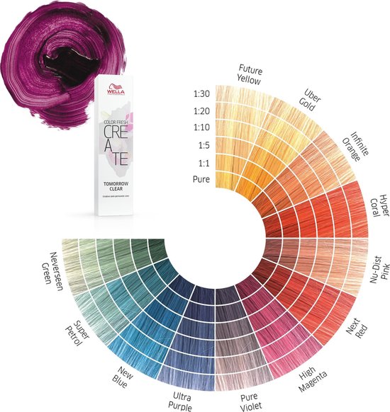 Wella Professionals Color Fresh Create - Haarverf - Tomorrow Clear ...