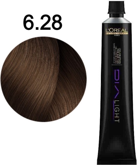 L'Oréal Professionnel - Dia Light - Haarverf - 50 ML - 6.28 | bol