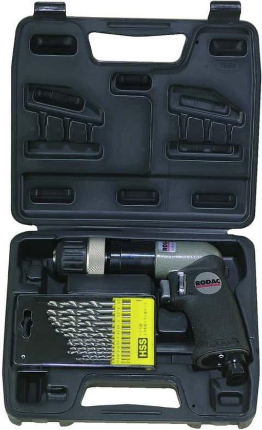 RODAC Boormachine set 10 mm 0.5 kW 1800 rpm 13-delig RC206ABC | bol.com