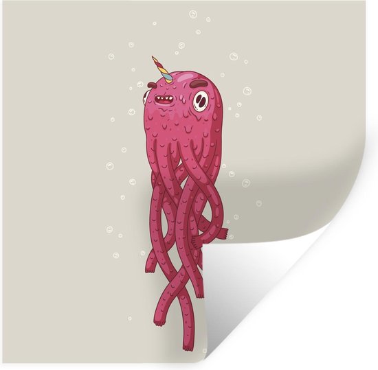 Sticker Muursticker Illustrations de la mer - Illustration de ma ...