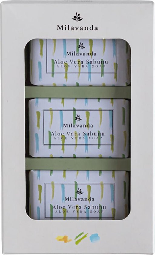 Milavanda Aleppo Zeep -Natuurlijke Zeep - Olijfzeep - Badzeep Gift Set ...