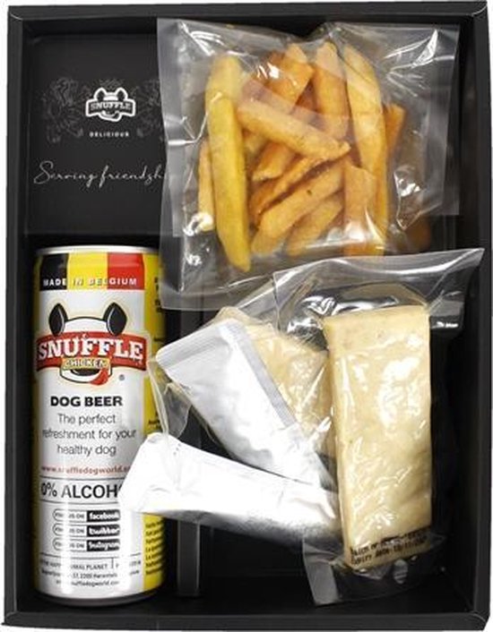Snuffle Delicious Box Chicken & Chips | bol