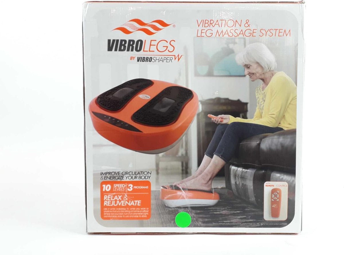 bol.com | Vibrolegs - Bloedcirculatieapparaat - Voor benen en voeten