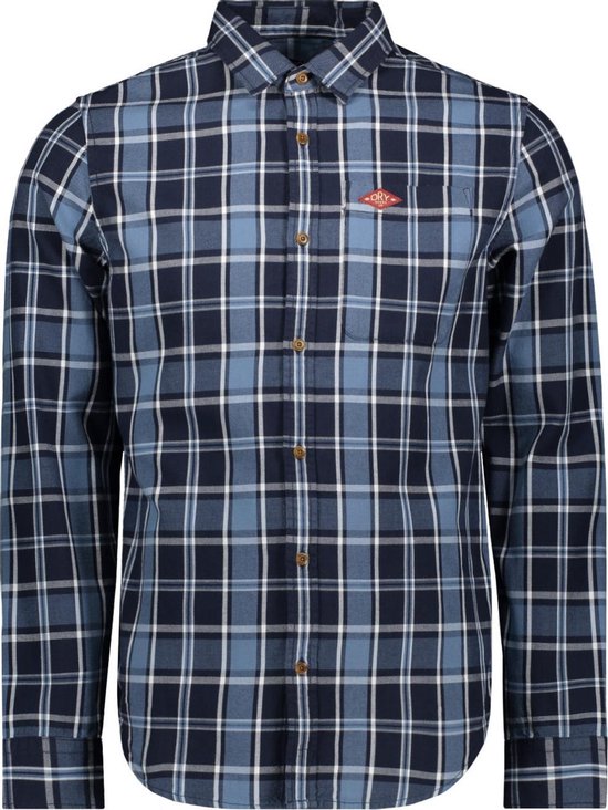 Sun Faded Lumberjack Shirt M4010340a Sun Fade Navy Check | bol.com